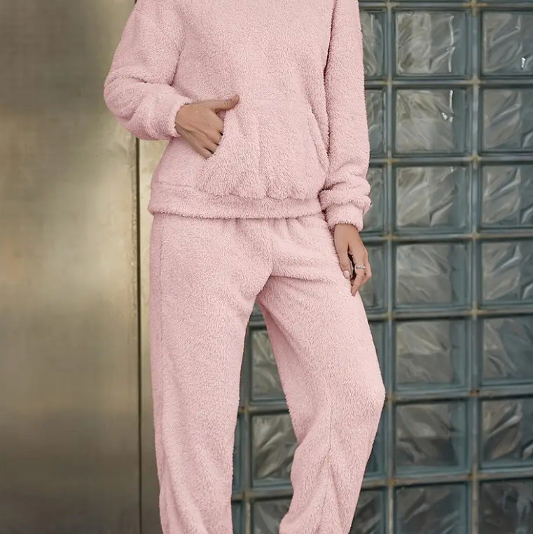 Casual Hooded Top And Elastic Band Pants Set– runwayfashionista.com